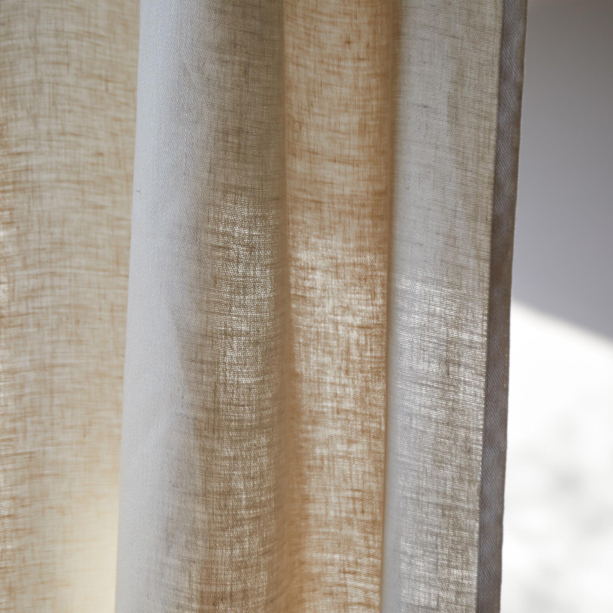 Beschichteter Leinen-Duschvorhang Lavadia, Natur | URBANARA